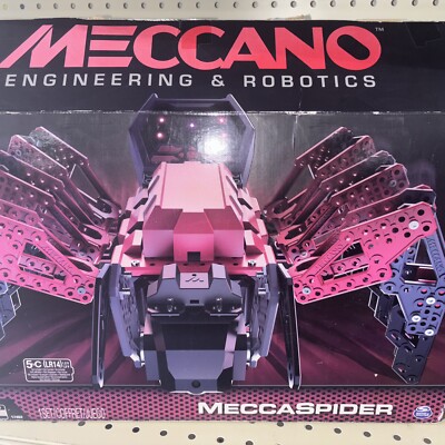 Meccanon MeccaSpider Robot Building Kit Red/Black | eBay