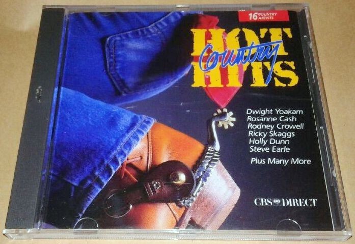 HOT COUNTRY HITS-CD-(Rosanne Cash,George Jones,Rodney Crowell,Merle ...