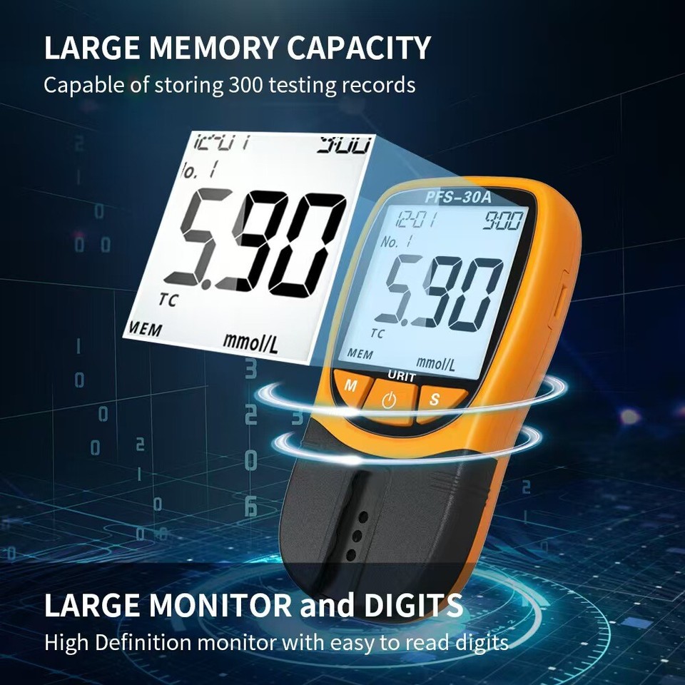 5 In1 Blood Lipid Meter Analyzer Cholesterol Triglycerid With 10pcs ...