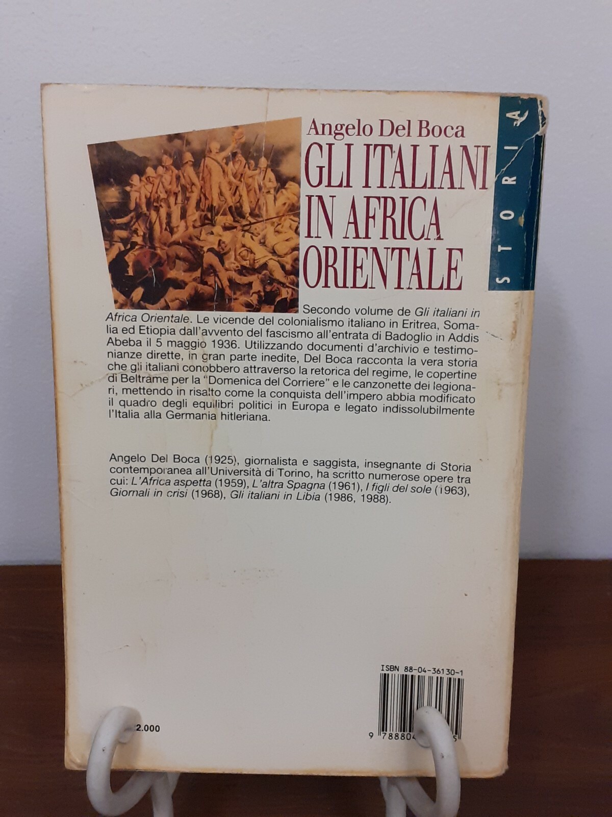ANGELO DEL BOCA-GLI ITALIANI IN AFRICA ORIENTALE LA CONQUISTA ...