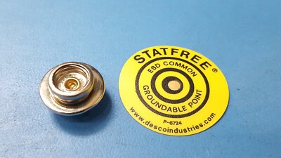 ( 2Pcs ) DESCO 09863 , SNAP PUSH CLINCH ESD , FEMALE , 10mm | eBay