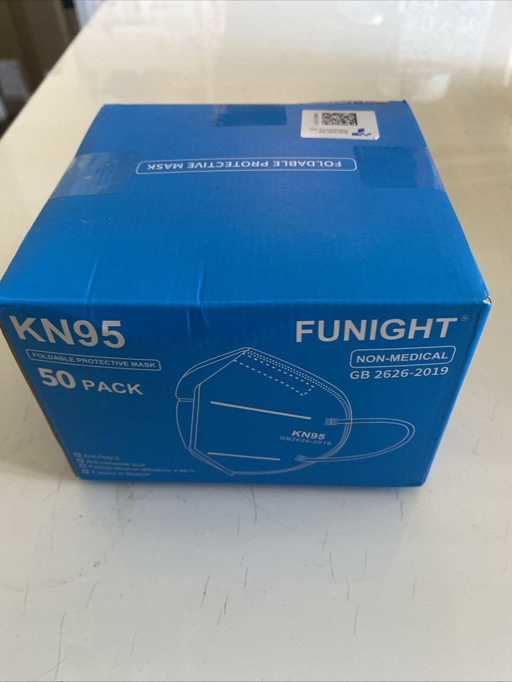 Funight KN95 face mask non-medical 50 pack | eBay