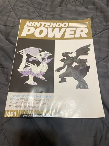 Nintendo Power Issue #264 Pokemon Black White Version Cover | eBay UK