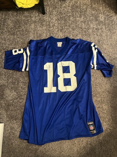 Reebok XL Colts Peyton Manning #18 Jersey | eBay