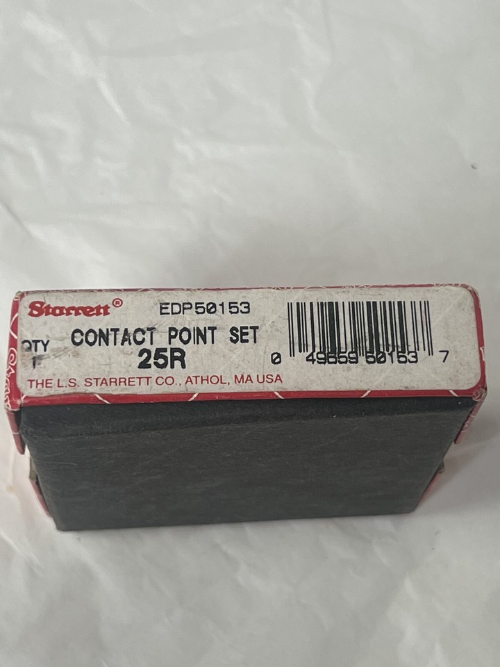New Old Stock - Starrett 25R Indicator Contact Point Set with 14 Points ...