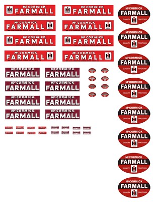 S Scale ( 1/64th ) Agricultural / Trailer Decals. | eBay