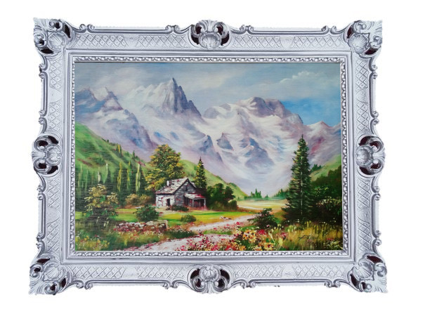 Picture Frame With Frame Antique Baroque Rococo Idyllic Pictures RAJCO ...