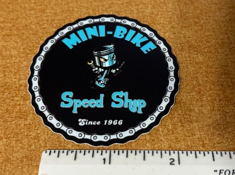 Mini Bike decal sticker Cat Rupp Taco Mini Chopper minibike | eBay