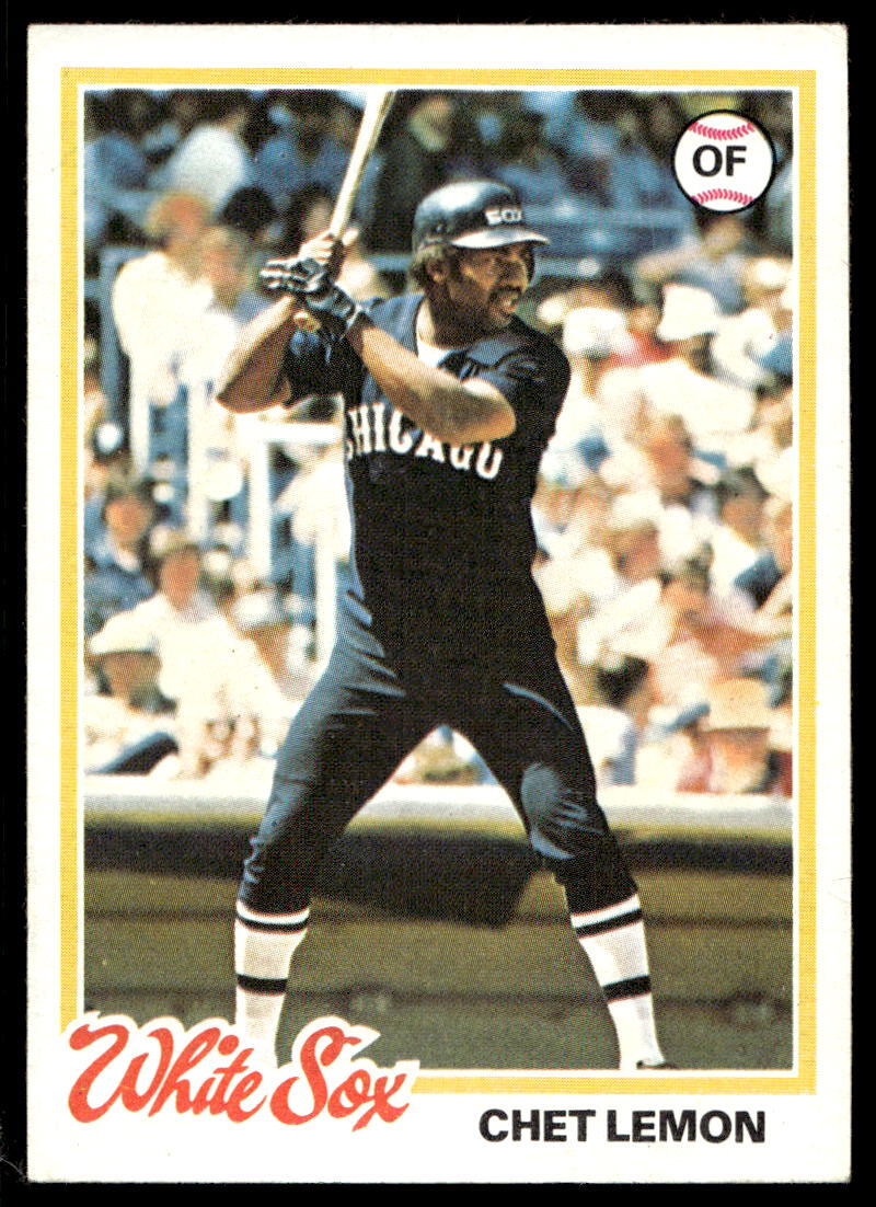 1978 Topps 127 Chet Lemon Chicago White Sox Baseball Card | eBay