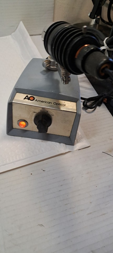 VTG AO American Optical Co Model 651 Microscope Light Source ...