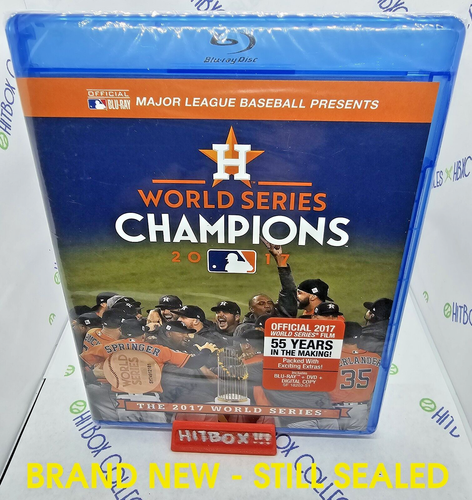 MLB WORLD SERIES 2017 CHAMPIONS - Blu-Ray DVD Houston Astros Los ...