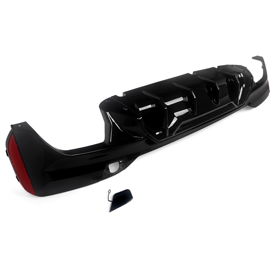 M Competition Style Quad Tips Rear Diffuser For BMW G30 530i 530e 540i ...