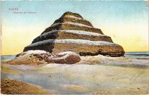 CPA AK CAIRO Pyramide de Sakkaran EGYPT (1325174) | eBay