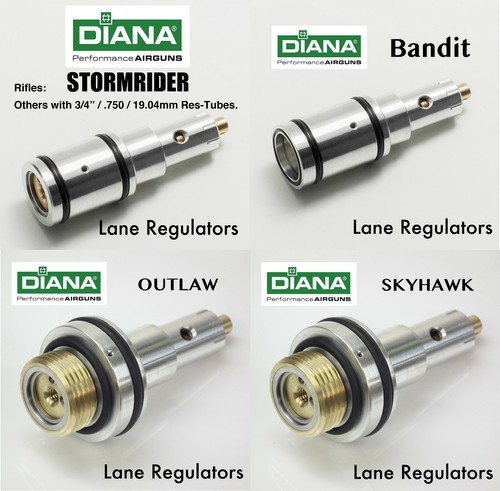 Diana Stormrider, Bandit, Outlaw, Air Rifle Regulator 'MK9 Lane - CNC ...