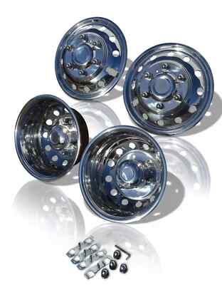 Ford 2014-2024 Transit 350 Van 16" Wheel Dually Simulators 6 Lug Bolt ...