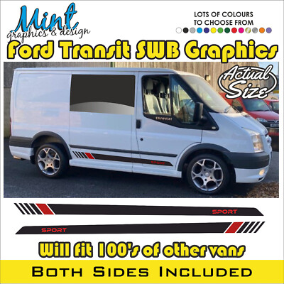 MWB FORD TRANSIT SWB MK7 compatible CAMPER van Motorhome GRAPHICS ...