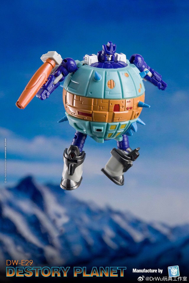 Dr.Wu DW-E29 Destory Planet DW-E01 Destory Emperor Mini Action Figure ...