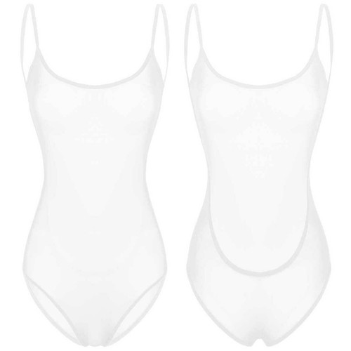 Women's Sheer Lingerie Bodysuit Backless Monokini Micro One Piece ...