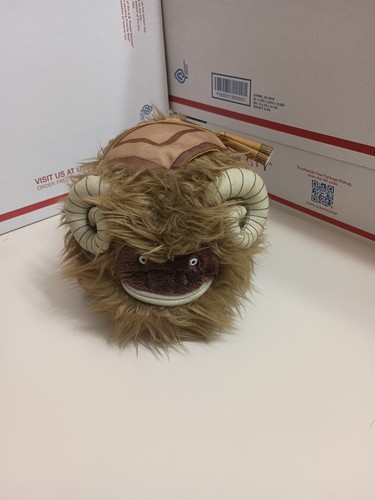 Star Wars Bantha Furry Plush 10” Comic Images Bantha Beast Rare Stuffed ...