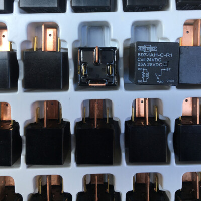 897-1AH-C-R1 24VDC 25A Song Chuan Power Relay 4 Prong | eBay