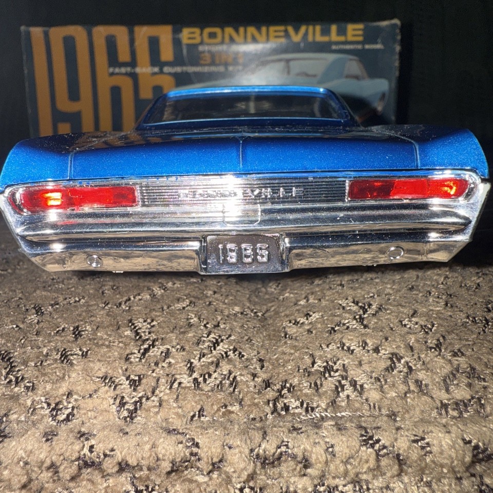 1965 Bonneville AMT 125 scale model car | eBay