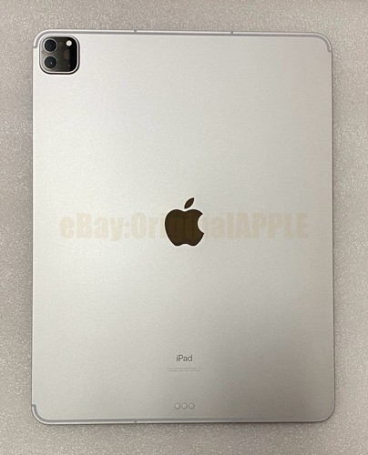 A2379 Silver 100% OEM 🍏 Apple iPad Pro 5th 12.9 Cellular Back Housing ...