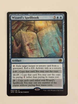 Wizard's Spellbook Adventures in the Forgotten Realms Magic the ...