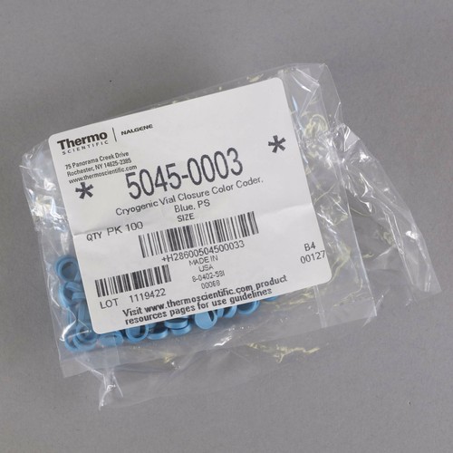 Thermo Scientific Nalgene Blue Cryogenic Vial Color Coder #5045-0003 | eBay