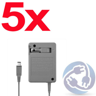 LOT - 5x AC Adapter Home Wall Power Supply Charger Nintendo DSi NDSI ...