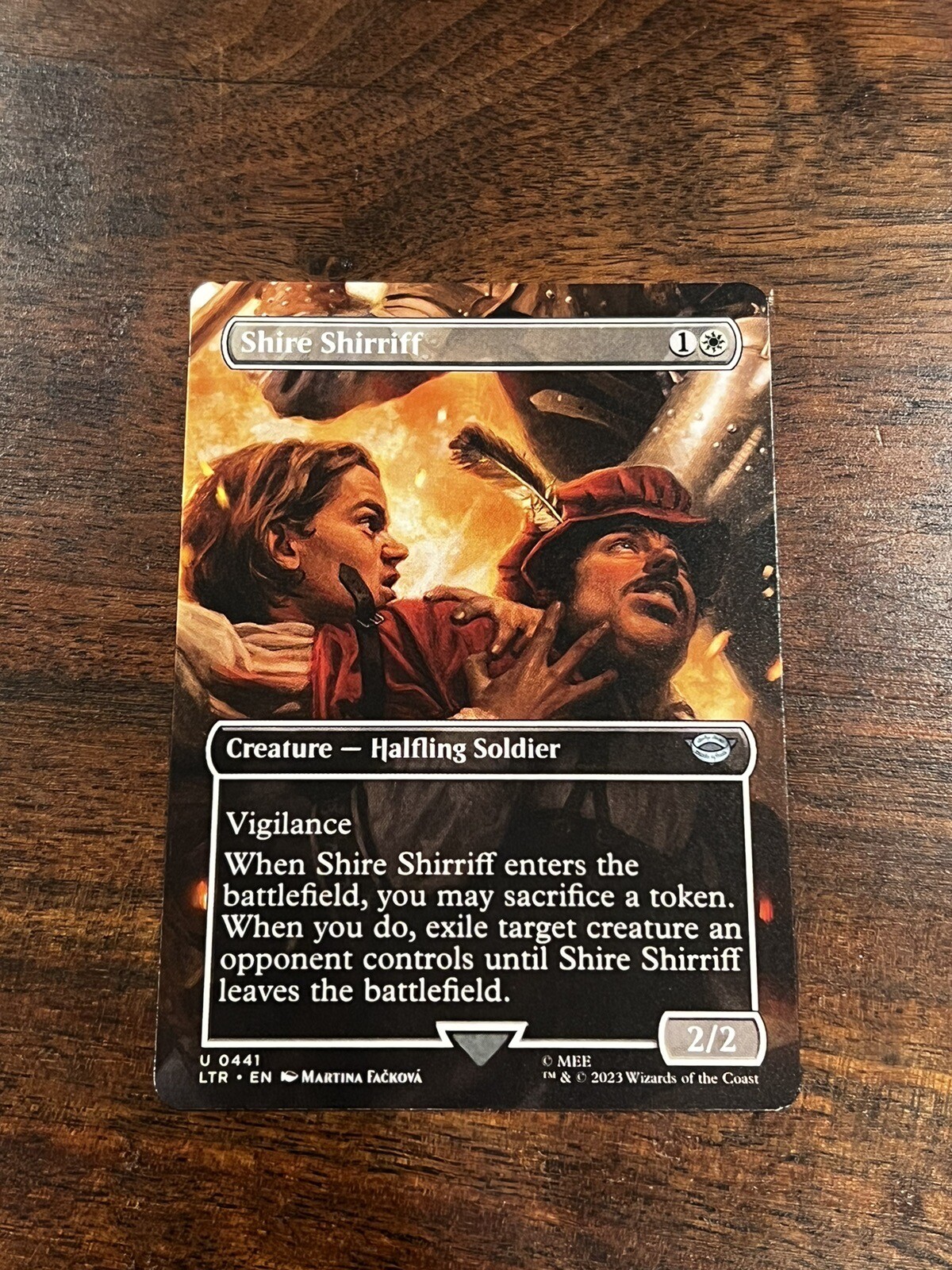 MTG: Shire Shirriff (Borderless) 441 LTR The Lord of the Rings - MINT ...