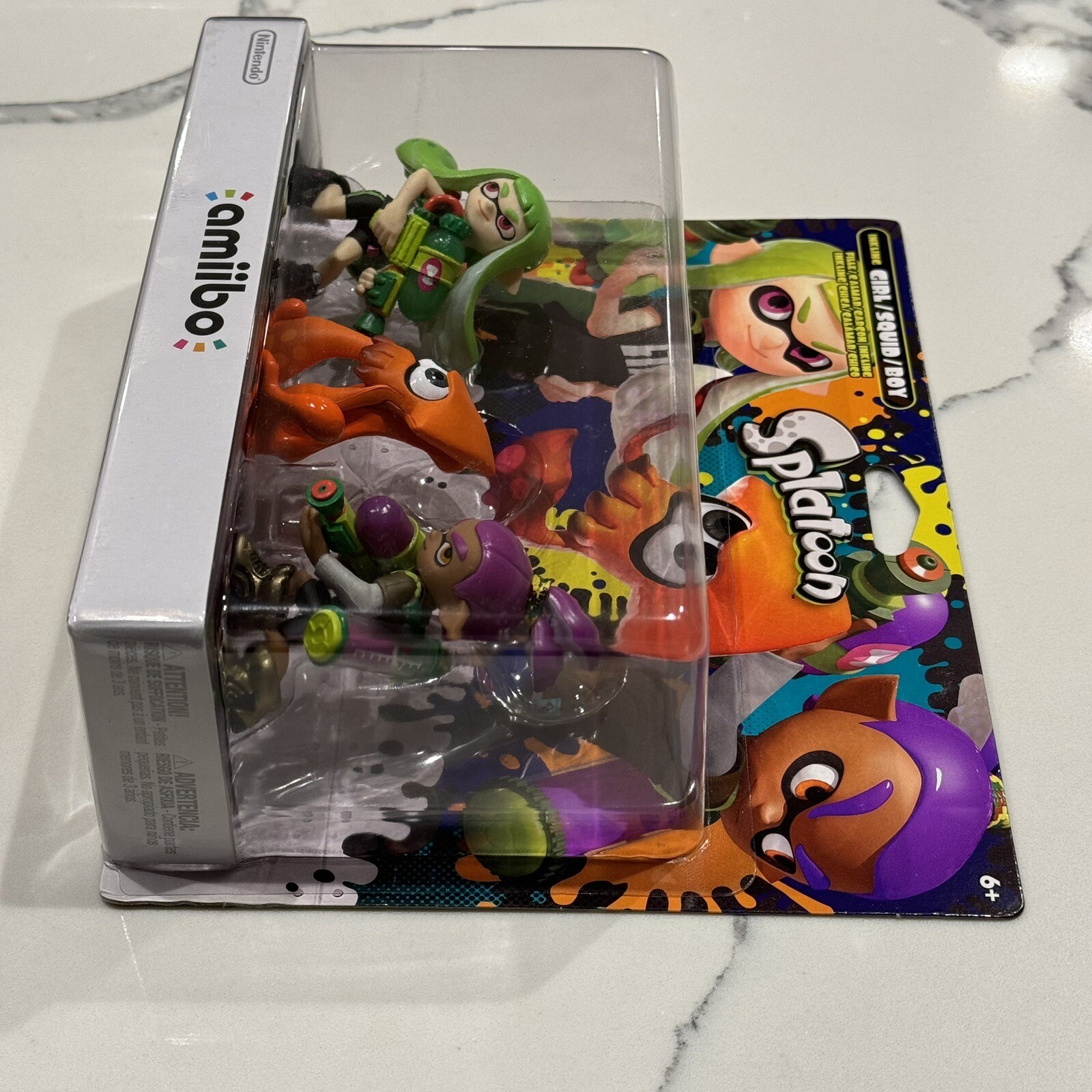 Nintendo+Splatoon+Series+3-Pack+Amiibo+Figures for sale online | eBay