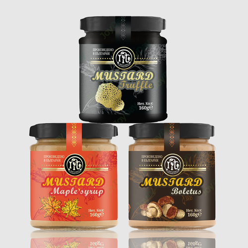 🌟 Premium Gourmet Mustard Set - 3 x Truffle, Mushroom & Maple Syrup Mustard 🌟 | eBay