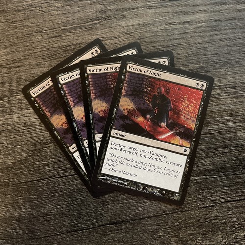 MTG 4x Victim of Night x4 LP Innistrad | eBay