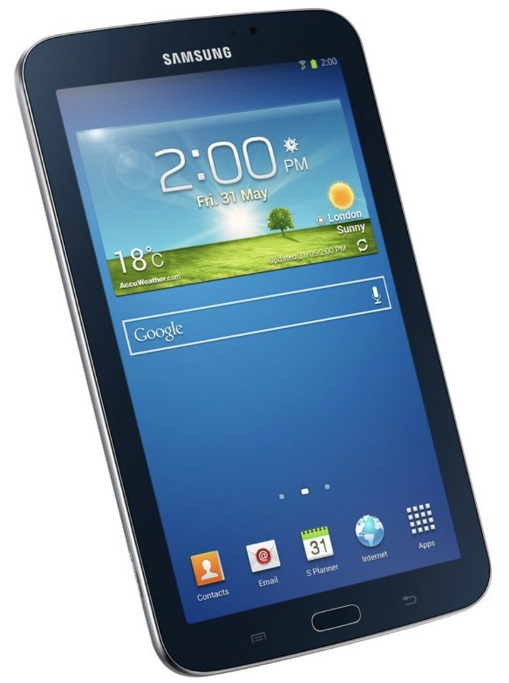 Samsung Galaxy Tab 3 (SM-T210) — Black, 7in Screen, 8GB ROM, 32 GB RAM ...