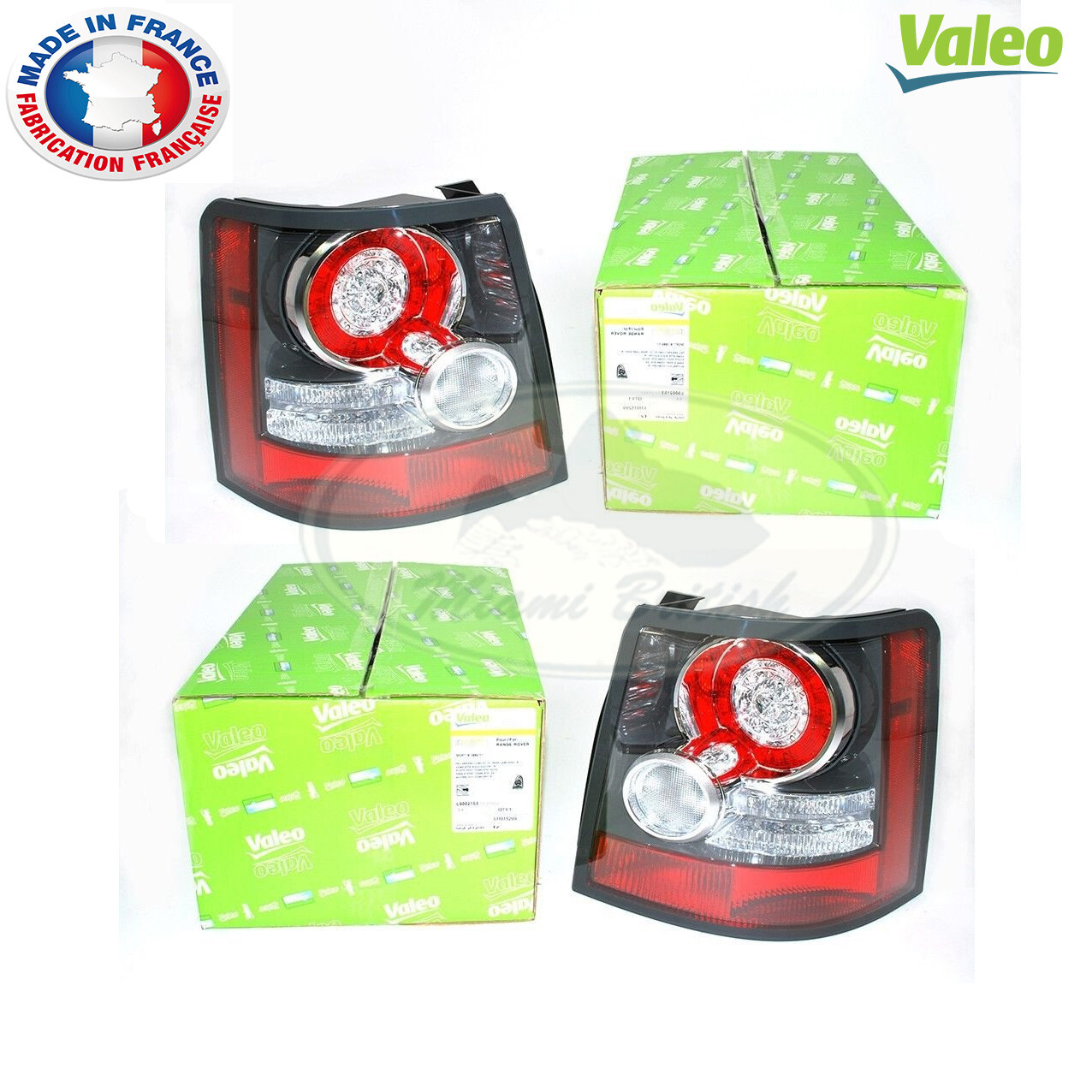 LAND ROVER REAR TAIL LAMP LIGHT SET RANGE SPORT 06-09 LR036151 LR036157 ...