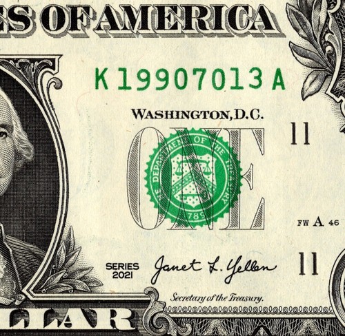 July 13 1990 Birthday note Fancy Serial Number One Dollar Bill | eBay