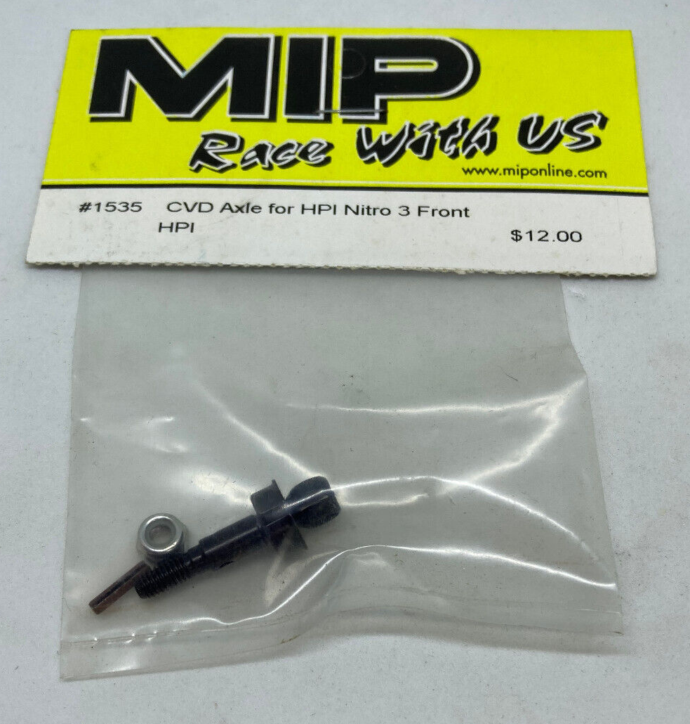 MIP CVD Axle for HPI Nitro 3 Front 1535 RC Radio Control Part NEW ...