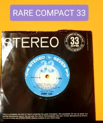 JOHNNY CASH LITTLE LP COMPACT 33 COUNTRY 45 RPM RECORD | eBay