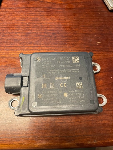 BMW F02 LCI Hybrid 7l Frr-01 Active Cruise Control Radar Sensor ...