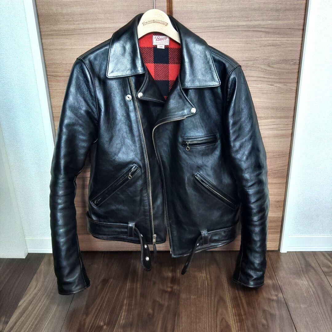 The Real McCoy's Buco JH-1 Double Rider Leather Jacket Horsehide Size ...