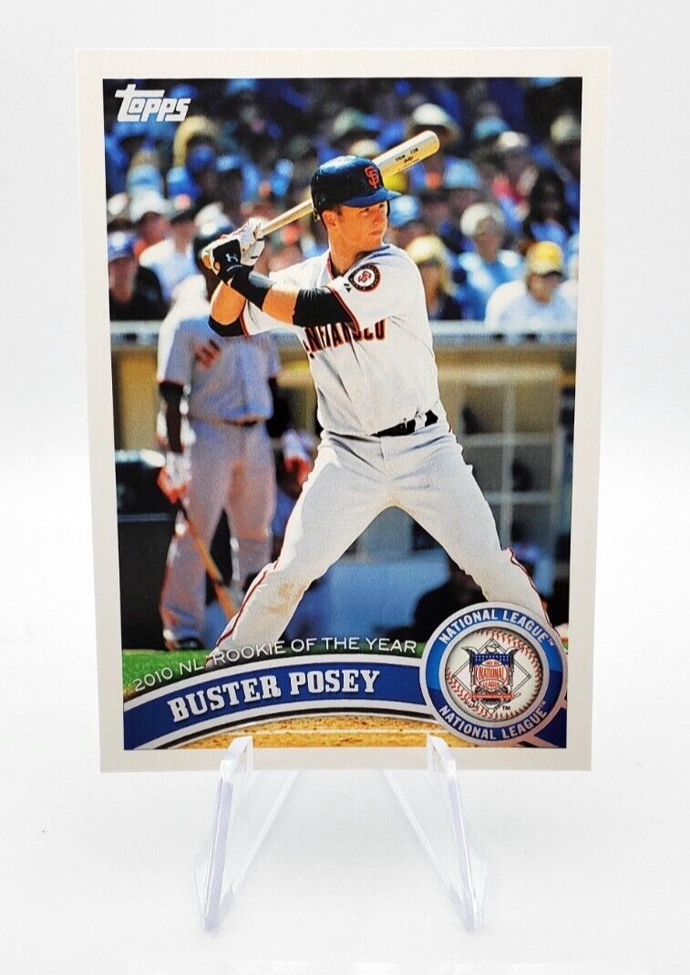 2011 Topps #282 Buster Posey 2010 Rookie of the Year | eBay