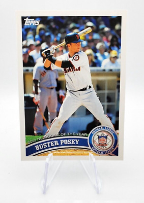 2011 Topps #282 Buster Posey 2010 Rookie of the Year | eBay
