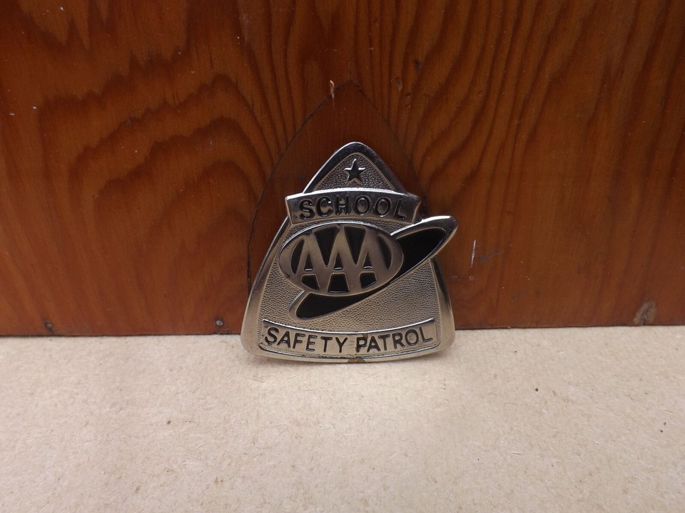 Rare Vintage AAA School Safety Patrol Badge in Great Condition! Space ...