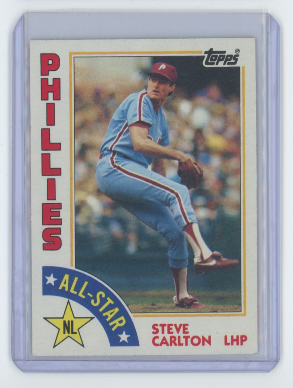 1984 TOPPS STEVE CARLTON . PHILADELPHIA PHILLIES #395 | eBay