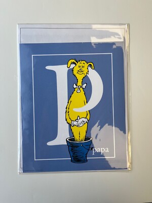 Dr. Seuss "P as Papa" - Art Print | eBay
