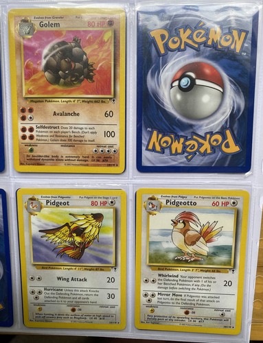 Pokemon Legendary Collection Non Holo Part Complete Set - Pack Fresh ...