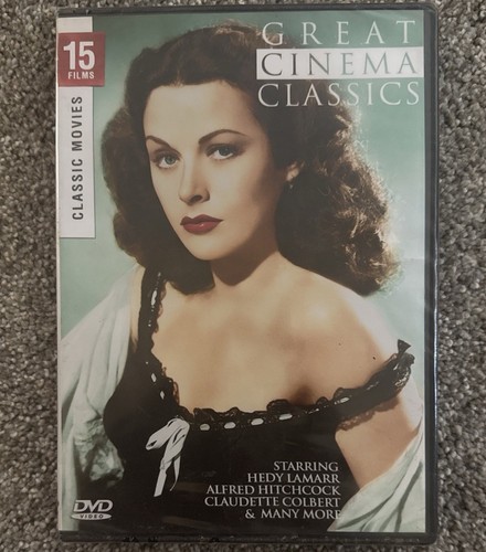 Great Cinema Classics. 15 Films. Hitchcock & More (DVD 2011) New ...
