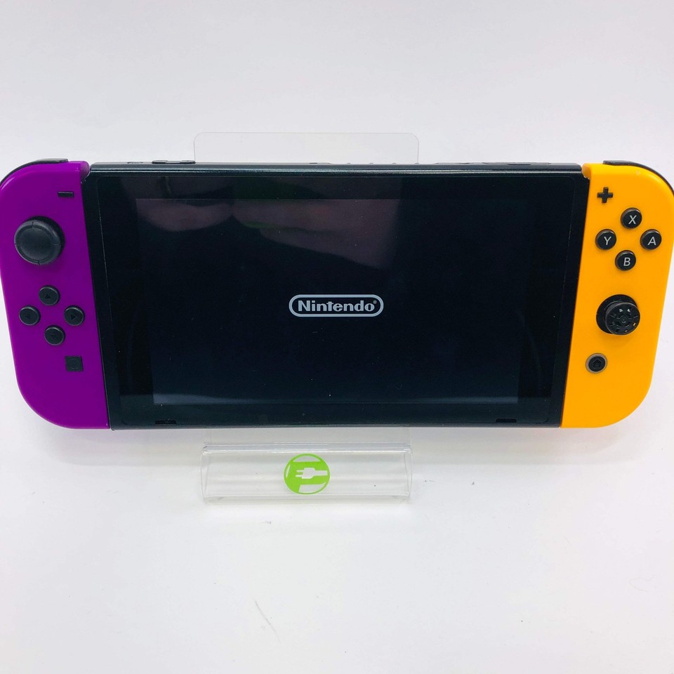 Nintendo Switch v1 Video Game Console Only HAC-001 Multi-Colored w ...