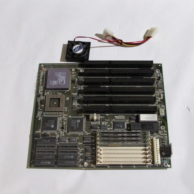 ECS US3486 FX-3000 80486 386 387 DX SX SIMM ISA AMD Am486 DX2-66 CPU ...
