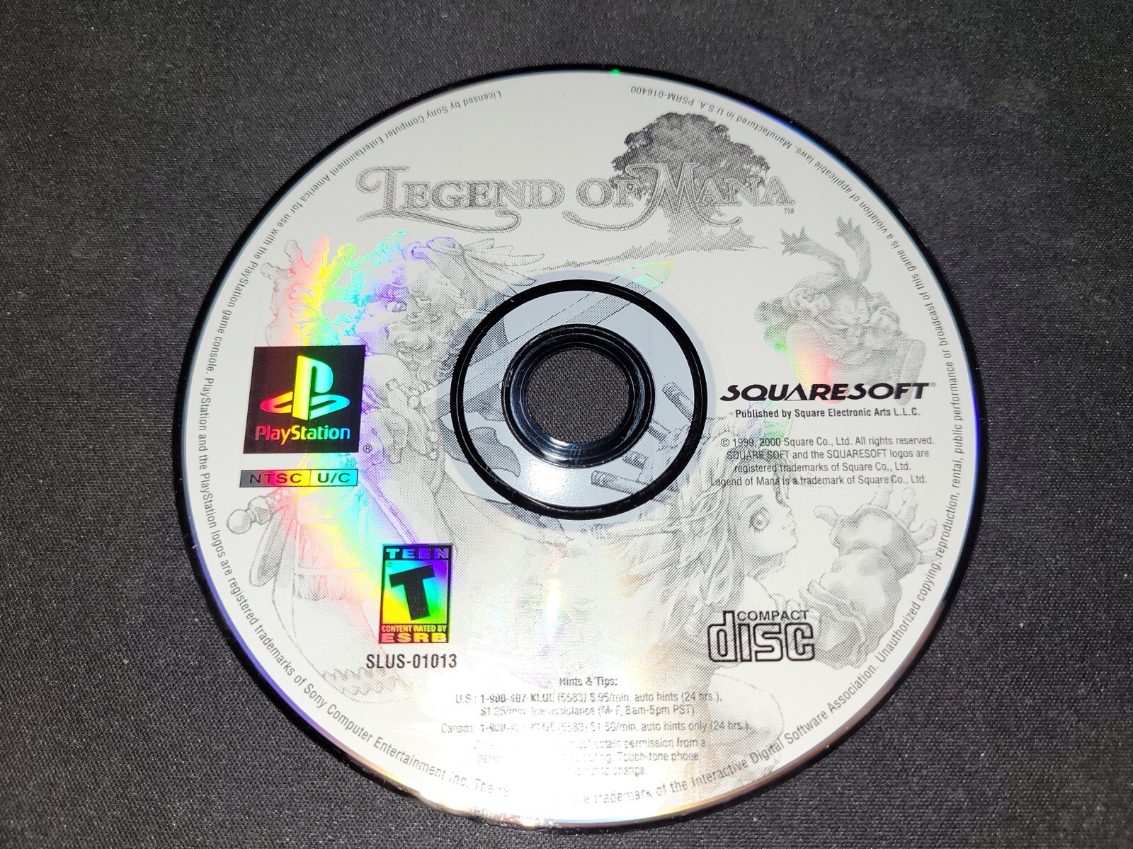 Legend of Mana Squaresoft RPG Sony Playstation 1 PS1 EX+NM condition | eBay